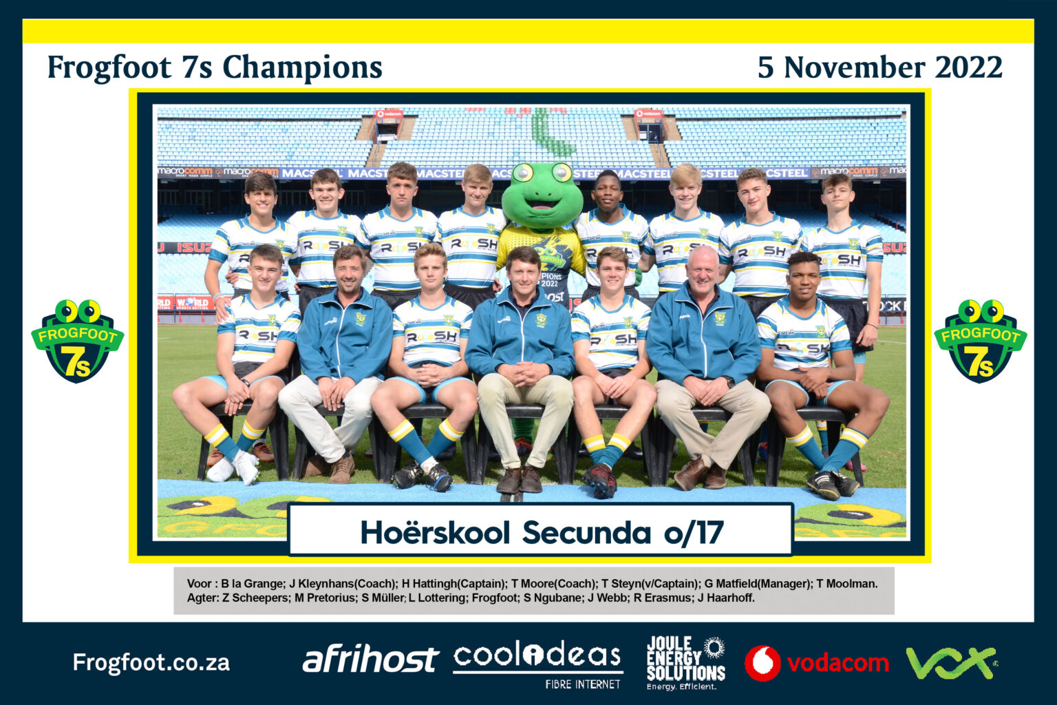 Frogfoot Rugby 7s - Frogfoot Networks